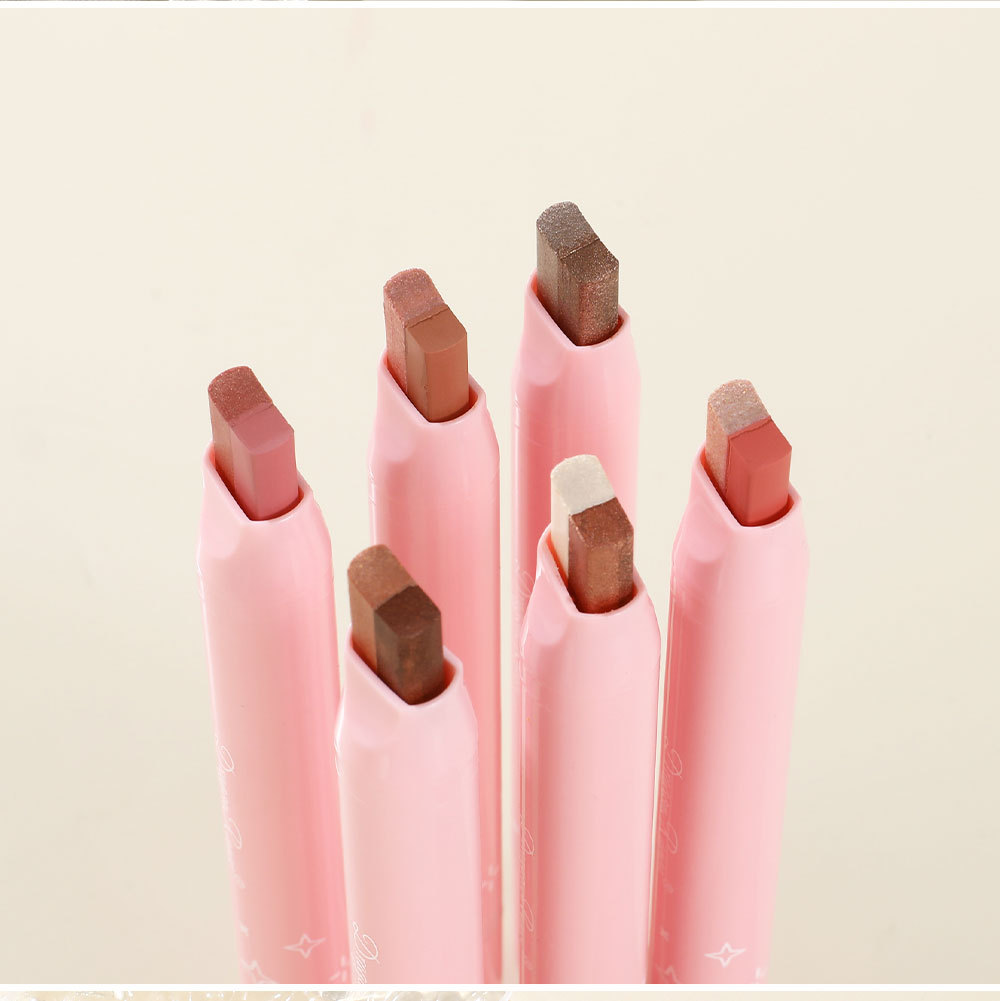 Dragon Ranee Dual-Color Eyeshadow Pen 6-Piece Set One-Stroke Aegyo-sal ...